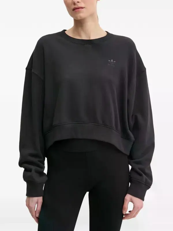 Adidas Embroidered Logo Crew Neck Sweatshirt