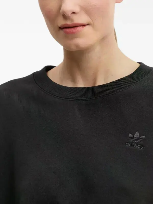 Adidas Embroidered Logo Crew Neck Sweatshirt