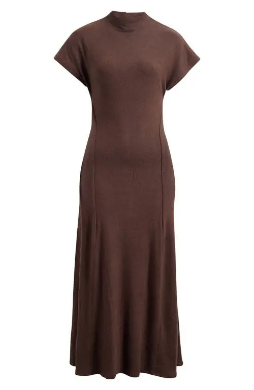 REFORMATION Frinn Mock Neck Maxi Dress