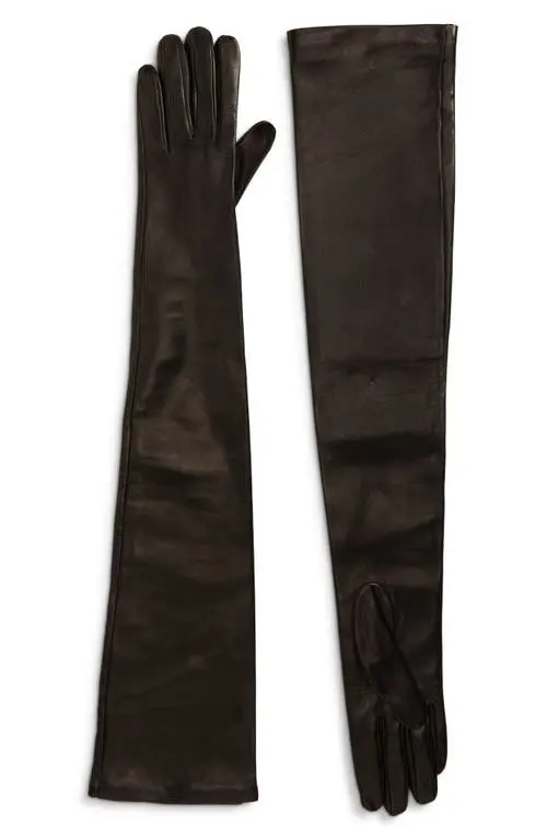 TOTEME Lambskin Leather Opera Gloves