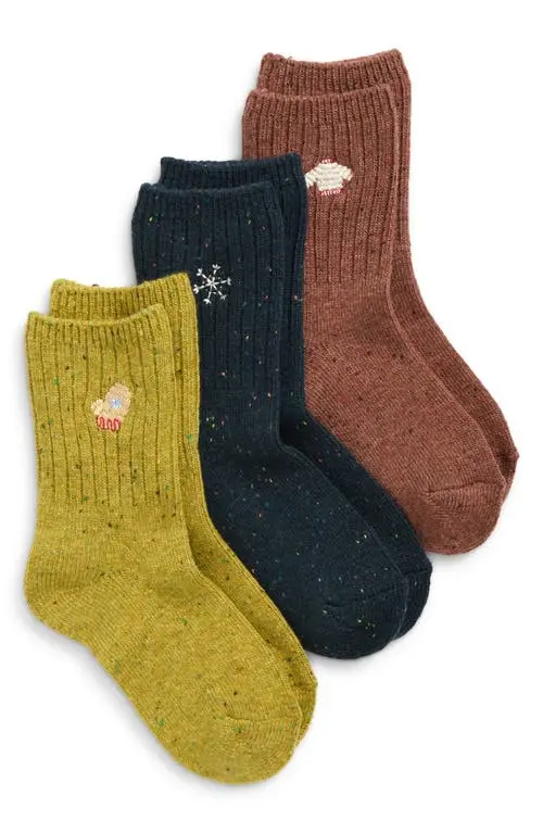 Free People Holiday Heritage 2-pack Crew Socks - Blue
