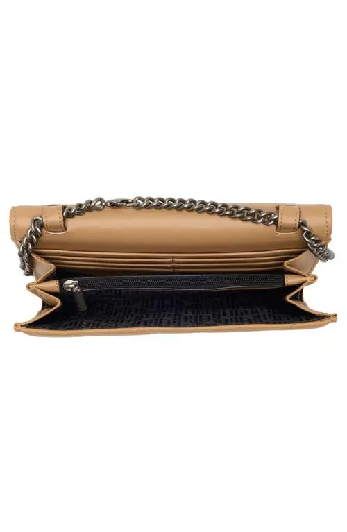 Kurt Geiger Kensington Quilted Leather Wallet On A Chain
