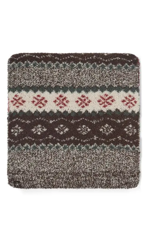 Barefoot Dreams Cozychic Fair Isle Scarf