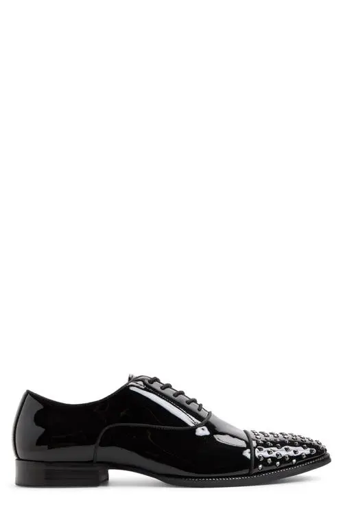 Aldo Ed Studded Cap Toe Leather Oxford