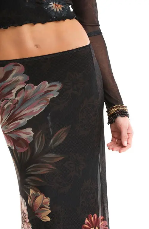 Agua Bendita Brace Zafra Cover-up Maxi Skirt