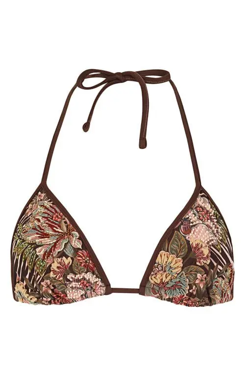 Agua Bendita Ludovica Zafra Triangle Swim Top