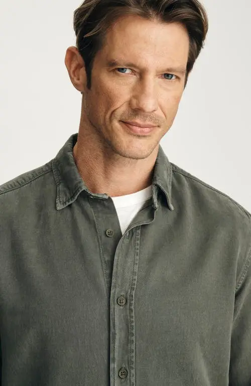 34 Heritage Tencel Lyocell Blend Long Sleeve Button Up Shirt