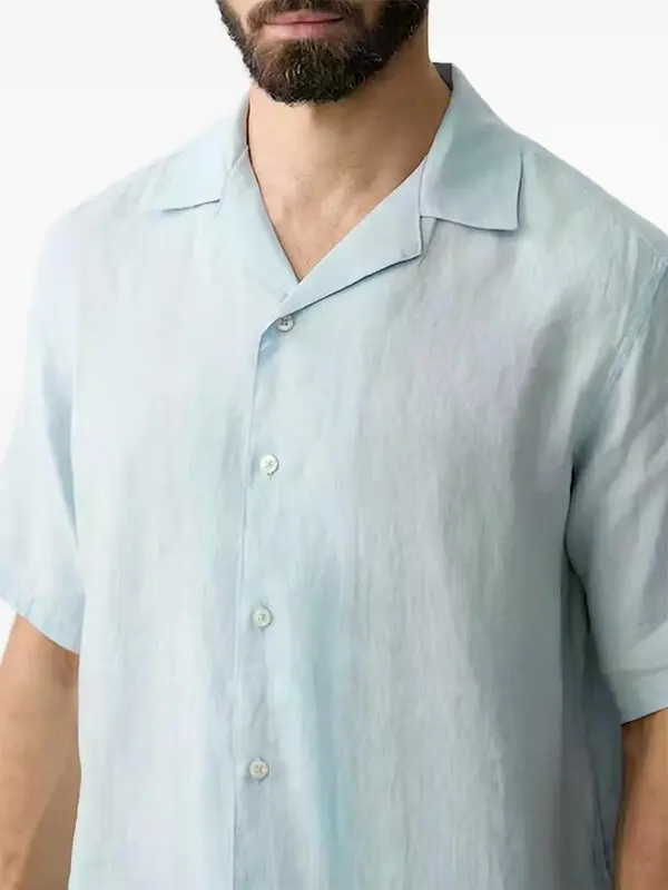 BENETTON Short-sleeved Camp-collar Shirt
