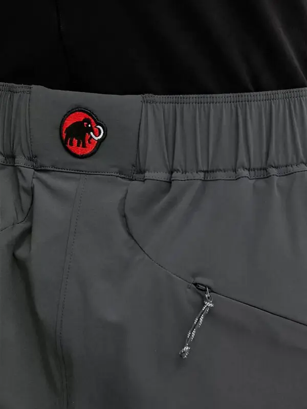 MAMMUT X Hiking Patrol Logo-patch Zip-pocket Shorts