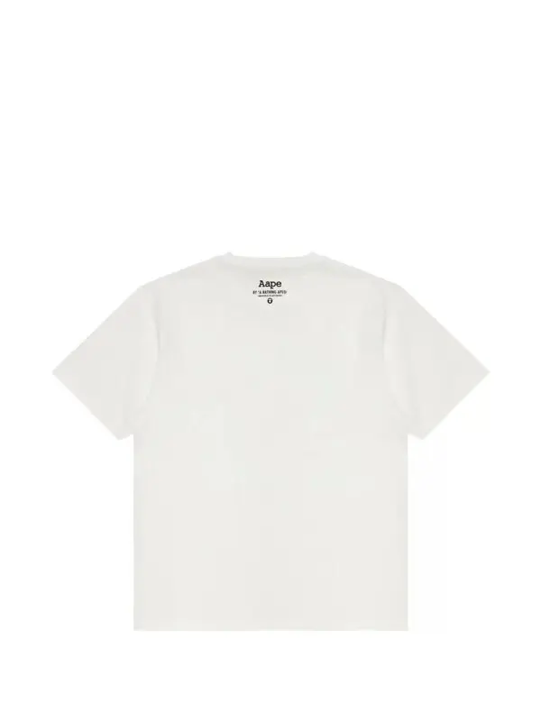 AAPE BY *A BATHING APE Moonface Logo-print T-shirt