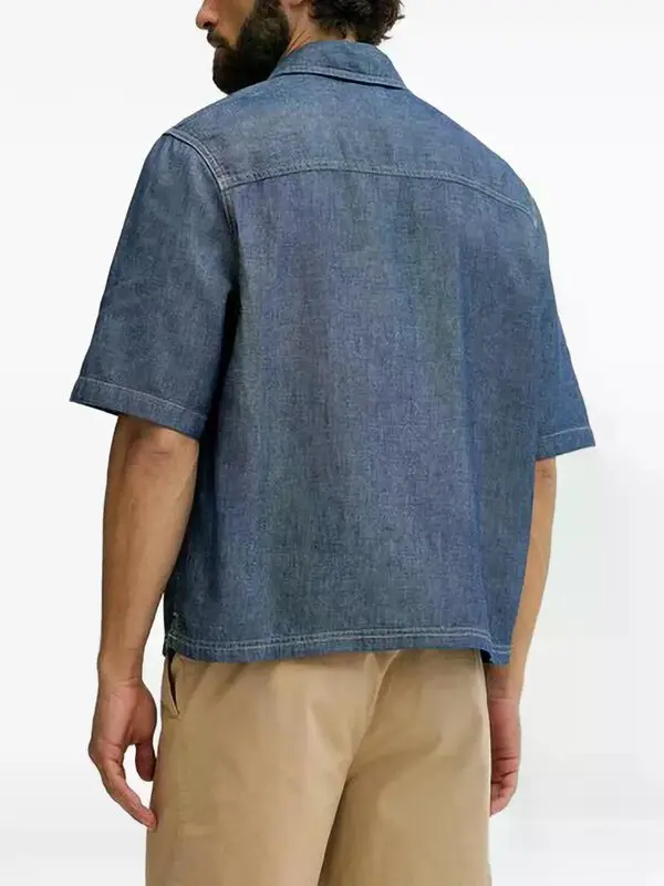 BENETTON Short-sleeved Chest-pocket Shirt