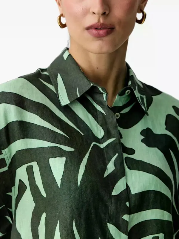BENETTON Abstract-pattern Shirt