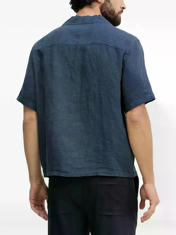BENETTON Short-sleeve Camp-collar Shirt