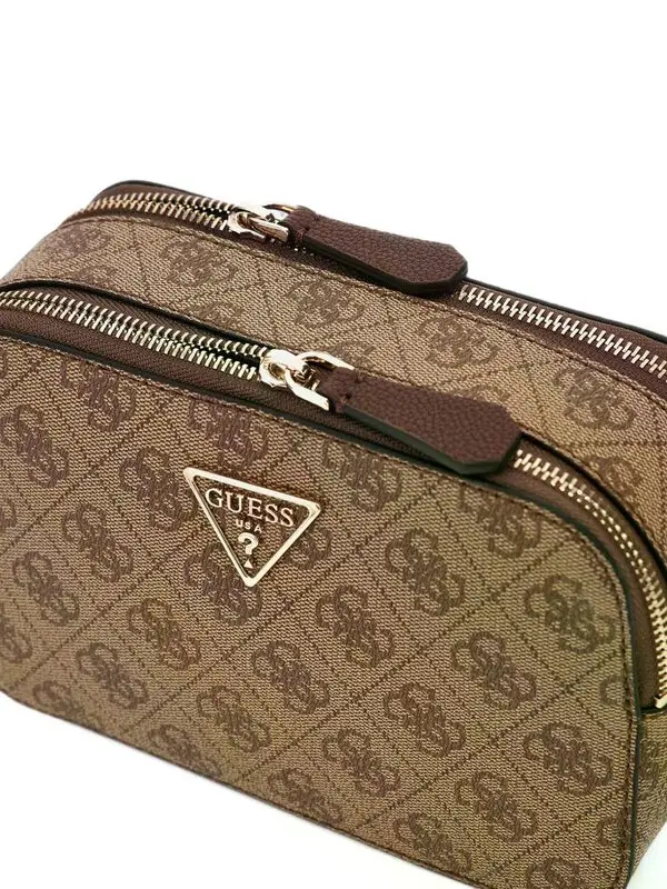Guess Noelle 4g Logo Mini Shoulder Bag - Neutrals