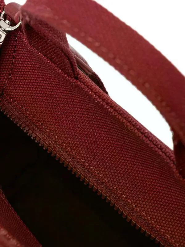 Dkny Small Hadlee Logo-print Canvas Tote Bag - Red