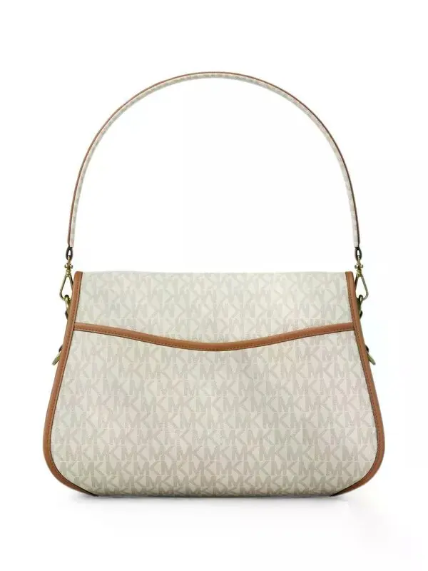 Michael Kors Holmes Medium Signature Logo Convertible Messenger Bag