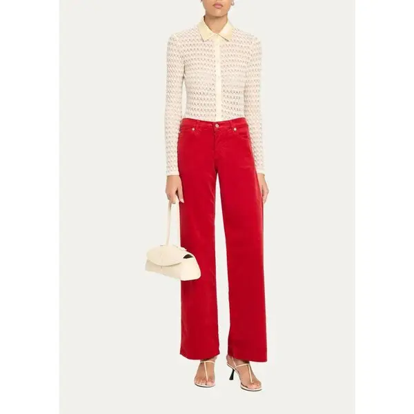 FRAME The Corduroy Wide-leg Pants