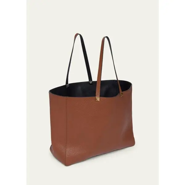 Valentino Garavani Reversible Rockstud Leather Tote Bag