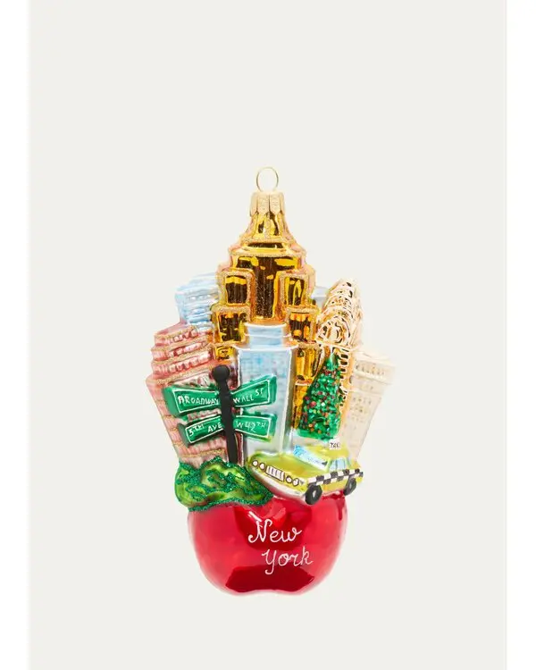 IMPULS Big Apple Landscape Christmas Ornat - Multi