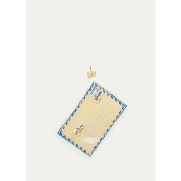 IMPULS Aspen Colorado Postcard Glass Ornat