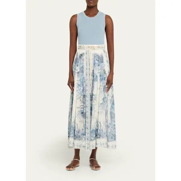 Zimmermann Wanderlust A-line Maxi Skirt
