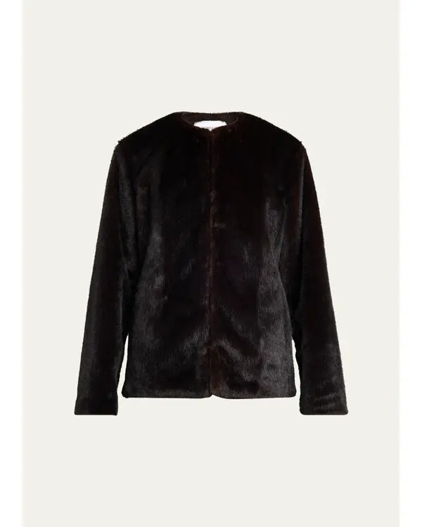 Veronica Beard Griselda Faux Fur Coat