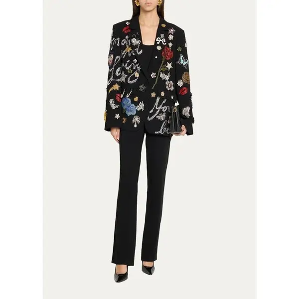 Cinq À Sept Greatest Hits Embellished Blazer