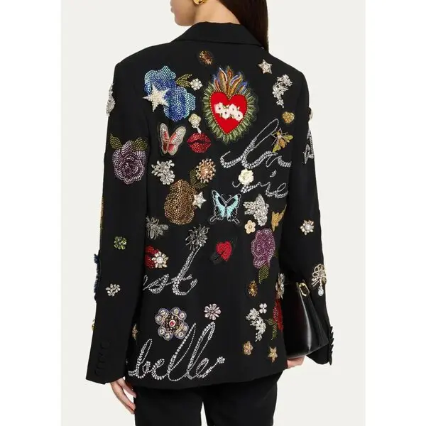 Cinq À Sept Greatest Hits Embellished Blazer
