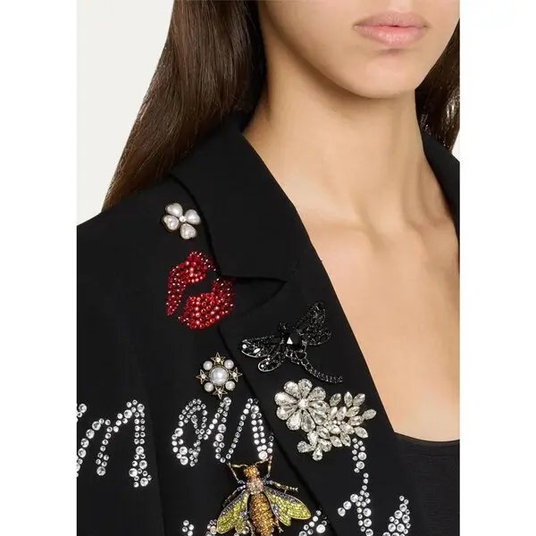 Cinq À Sept Greatest Hits Embellished Blazer