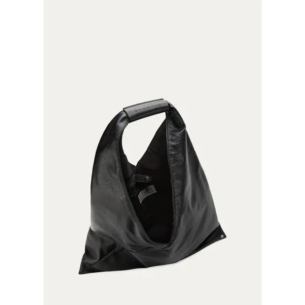 MAISON MARGIELA Classic Japanese Leather Shoulder Bag - Black