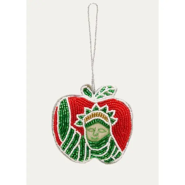 SUDHA PENNATHUR Statue Of Liberty Apple Ornat
