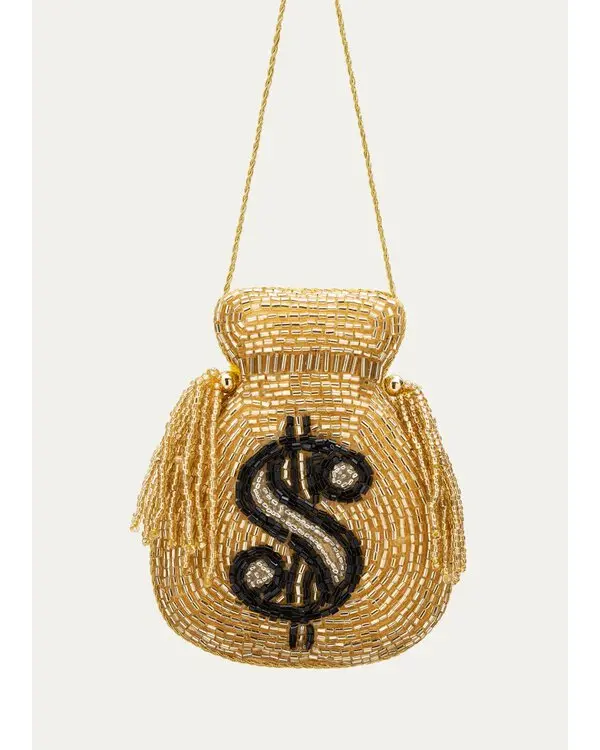 SUDHA PENNATHUR Money Bag Glass Beaded Ornat