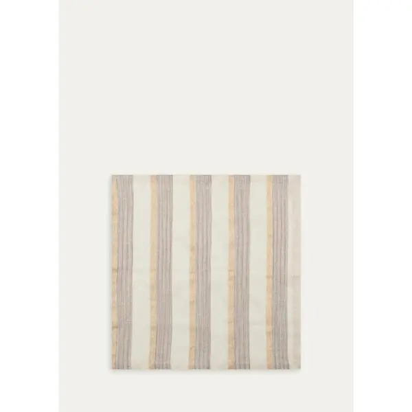 KIM SEYBERT Broad Stripe Embroidered Napkin