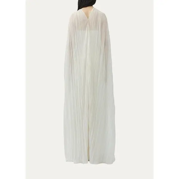 Simkhai Genoa Sheer Jersey Cape