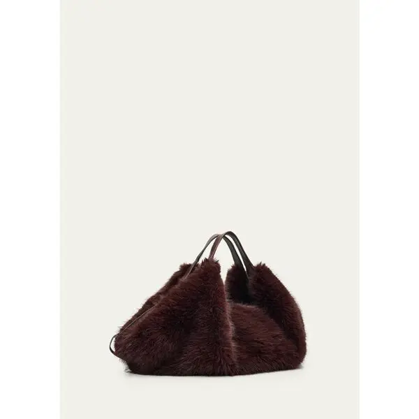 3.1 Phillip Lim Luna Medium Faux Fur Shoulder Bag