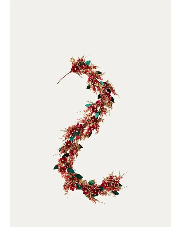 SALZBURG CREATIONS Shining Elegance 60" Garland