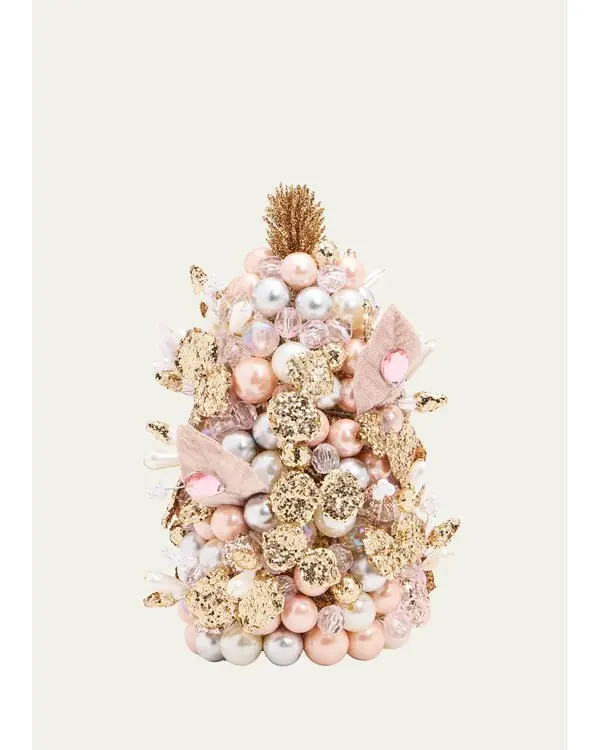 SALZBURG CREATIONS Fashionista 7" Tabletop Christmas Tree