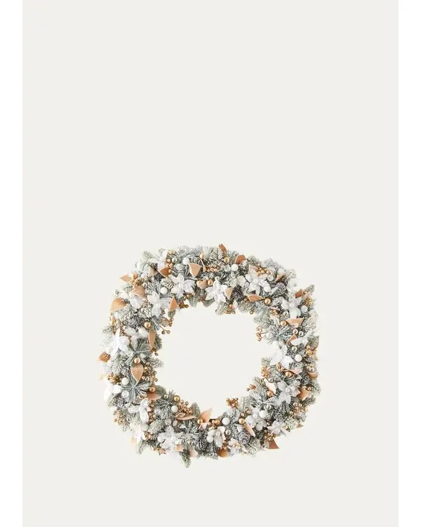 SALZBURG CREATIONS Winter Wonderland 20" Wreath