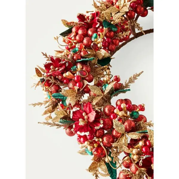 SALZBURG CREATIONS Shining Elegance 20" Wreath