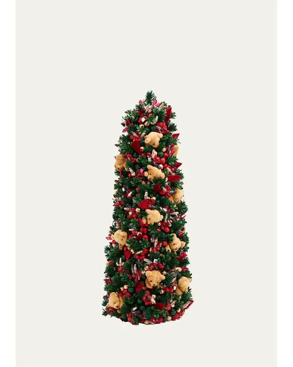 SALZBURG CREATIONS Beary Christmas 24" Tabletop Christmas Tree