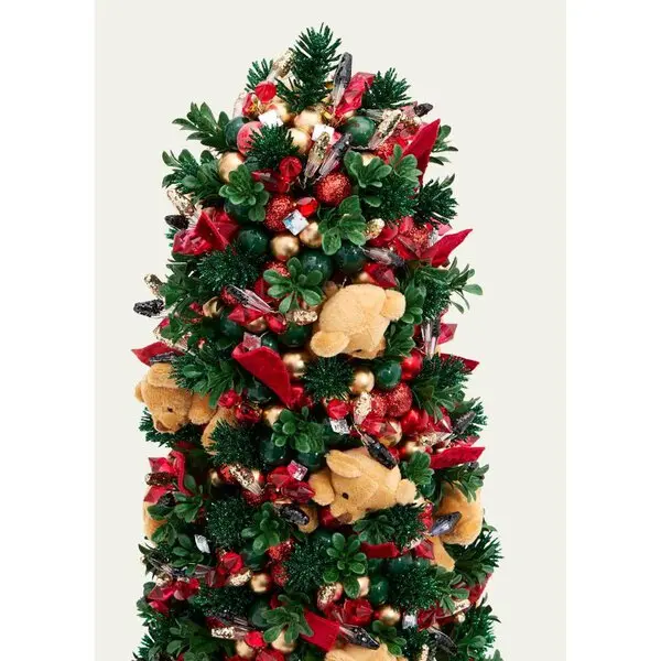 SALZBURG CREATIONS Beary Christmas 24" Tabletop Christmas Tree