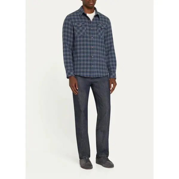 GOD'S TRUE CASHMERE Checked Cashmere Shirt