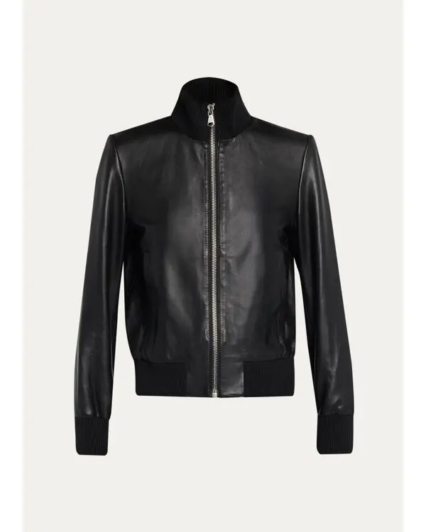 Sprwmn Jil Leather Bomber Jacket