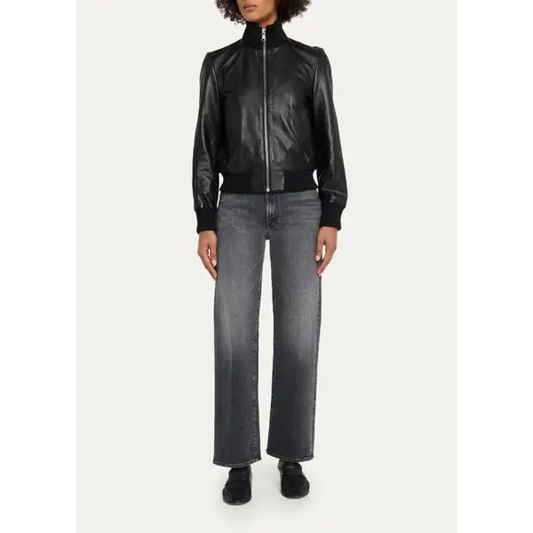 Sprwmn Jil Leather Bomber Jacket