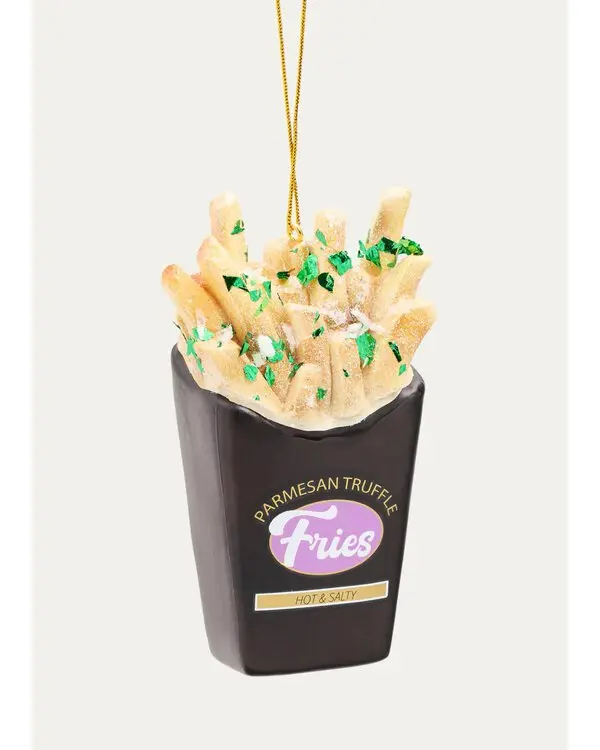 CODY FOSTER & CO Truffle Fries Glass Ornat