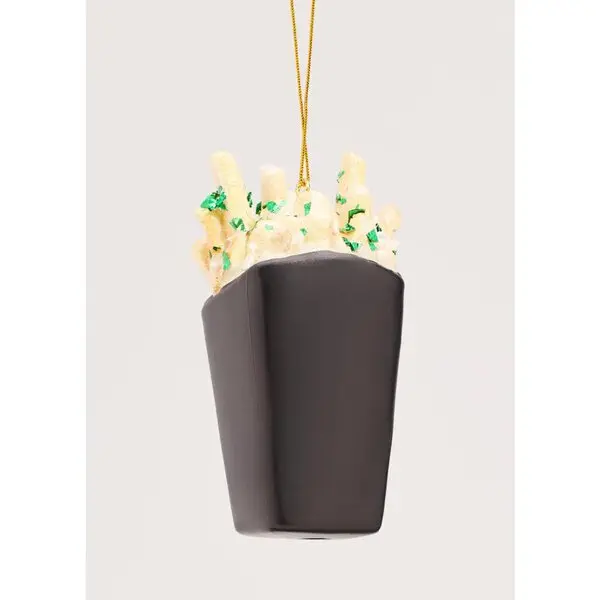 CODY FOSTER & CO Truffle Fries Glass Ornat