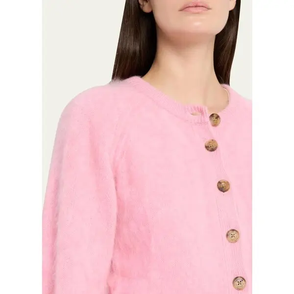 Guest In Residence Grizzly Sculpted Cashmere Cardigan