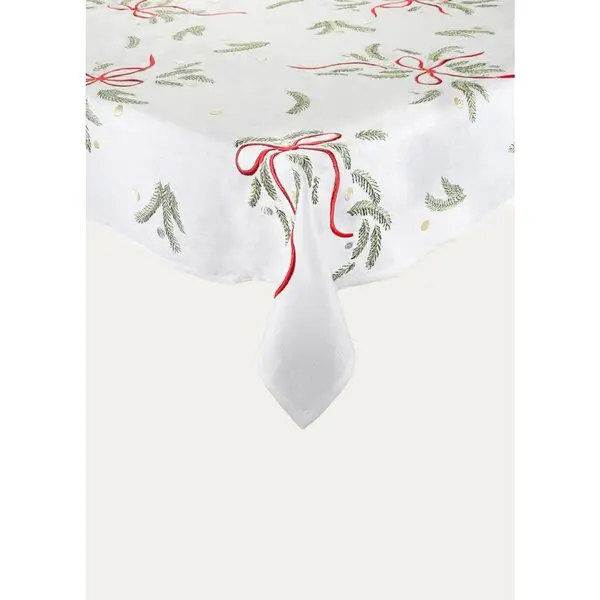KIM SEYBERT Merry And Bright Embroidered Napkin