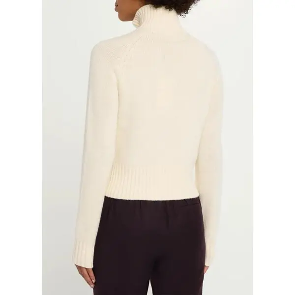 Theory Raglan-sleeve Zip Wool Knit Cardigan