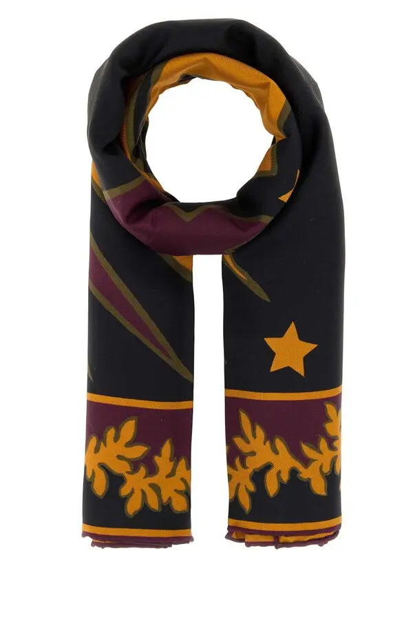 Emilio Pucci Silk Foulard Style Scarf